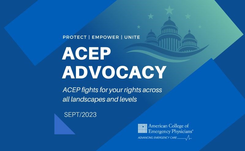 ACEP Advocacy Delivers a September to Remember | ACEP