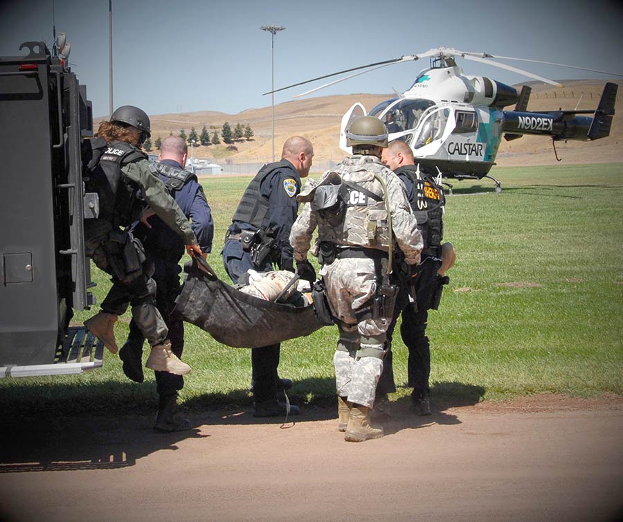 Tactical and Law Enforcement Medicine // Incidents and Photographs