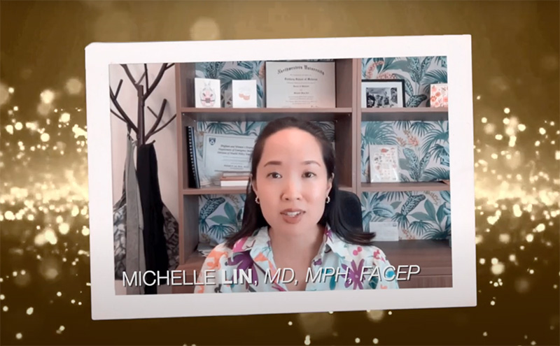 Policy Pioneer Award - Michelle P. Lin, MD, MPH, FACEP | ACEP