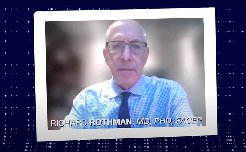 Public Health Trailblazer Award - Richard Rothman, MD, PHD, FACEP | ACEP