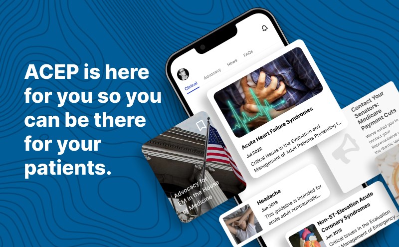 Be Among the First to Try the New ACEP Mobile App | ACEP