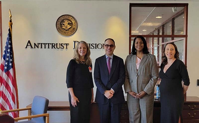 ACEP Leaders Meet with DOJ Antitrust Department | ACEP