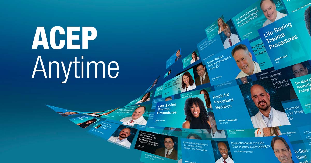 Home | ACEP Anytime