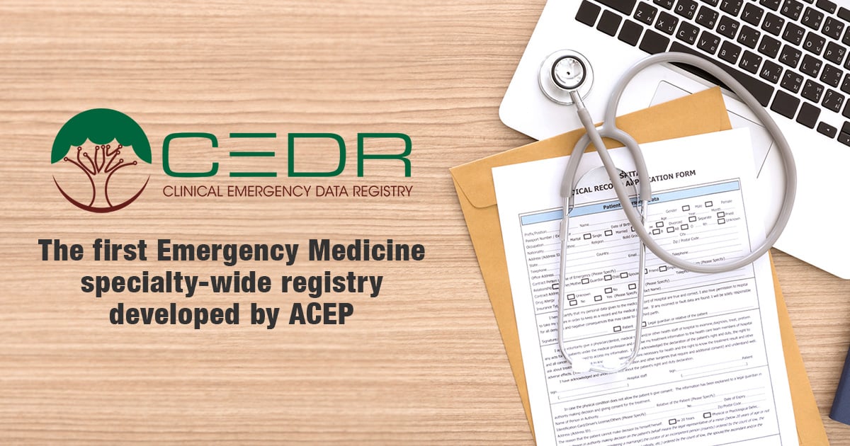 Home | Clinical Emergency Data Registry (CEDR)