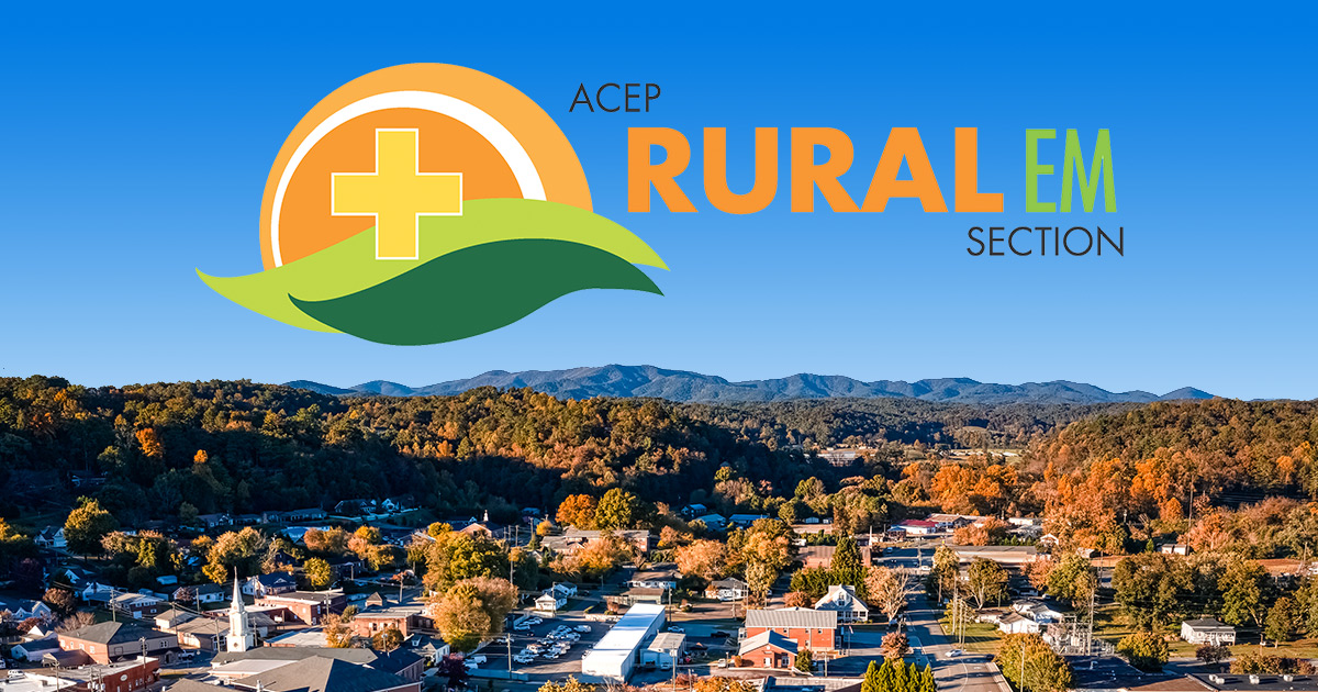 Home | Rural Emergency Medicine Section